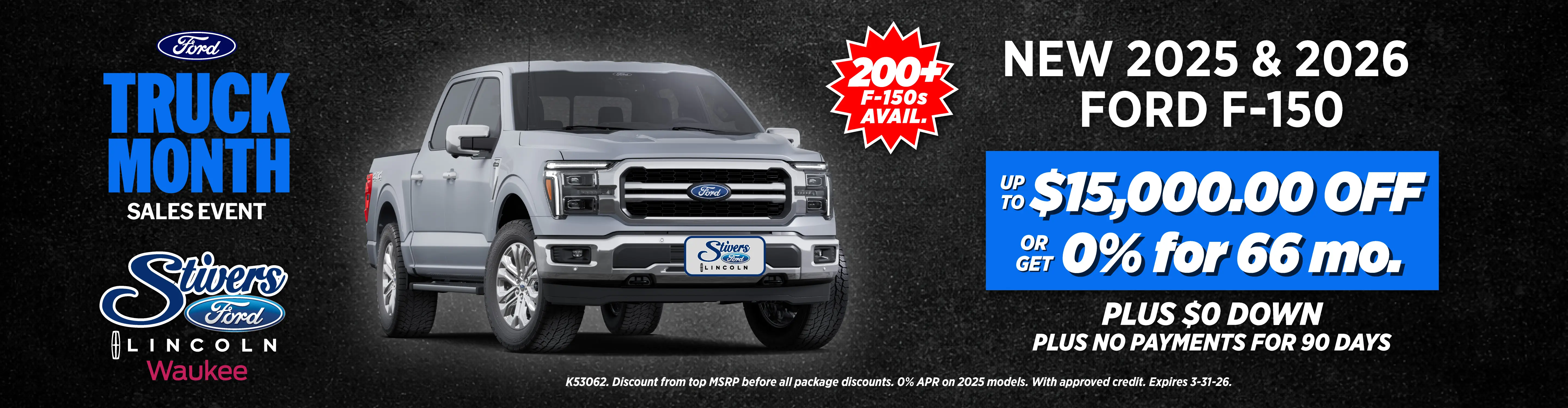 New & Used Ford Dealership Des Moines, IA | Stivers Ford Waukee